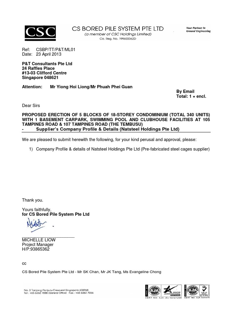 Natsteel Profile. | PDF | Wire | Steel