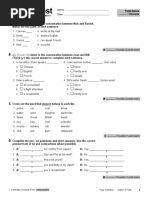 Four Corners 4 Workbook Answer Key | PDF