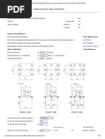 HSS Cap Plate Connection | PDF | Beam (Structure) | Yield (Engineering)
