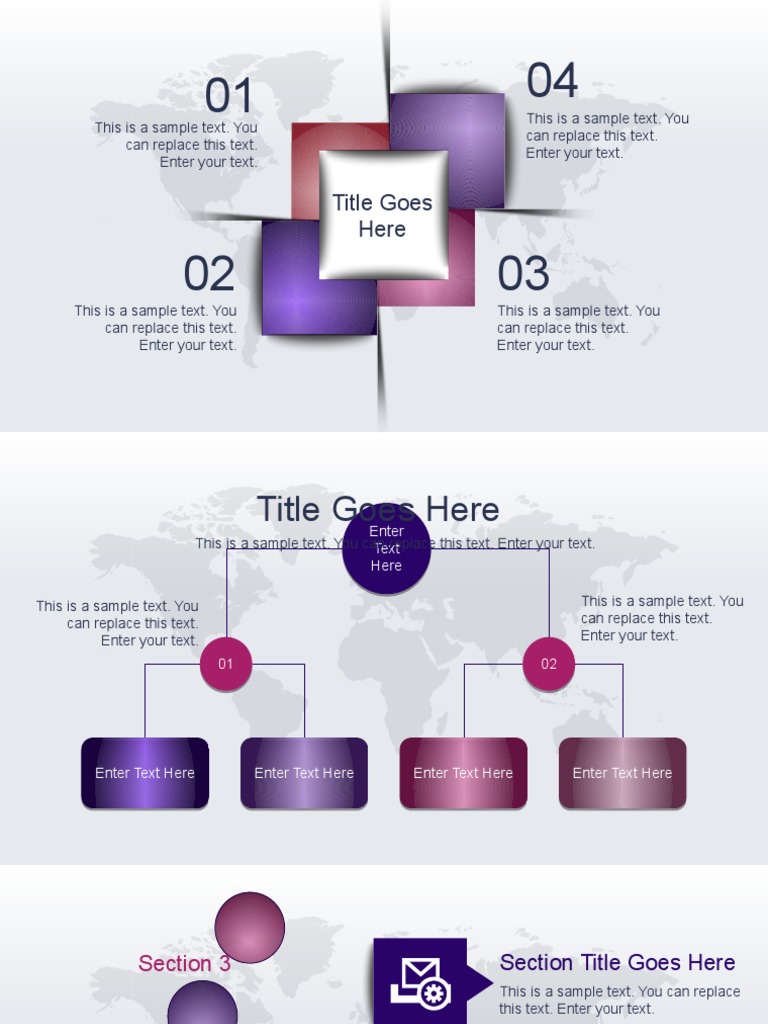 4045 01 Modern Animated 3d Shape Template | PDF