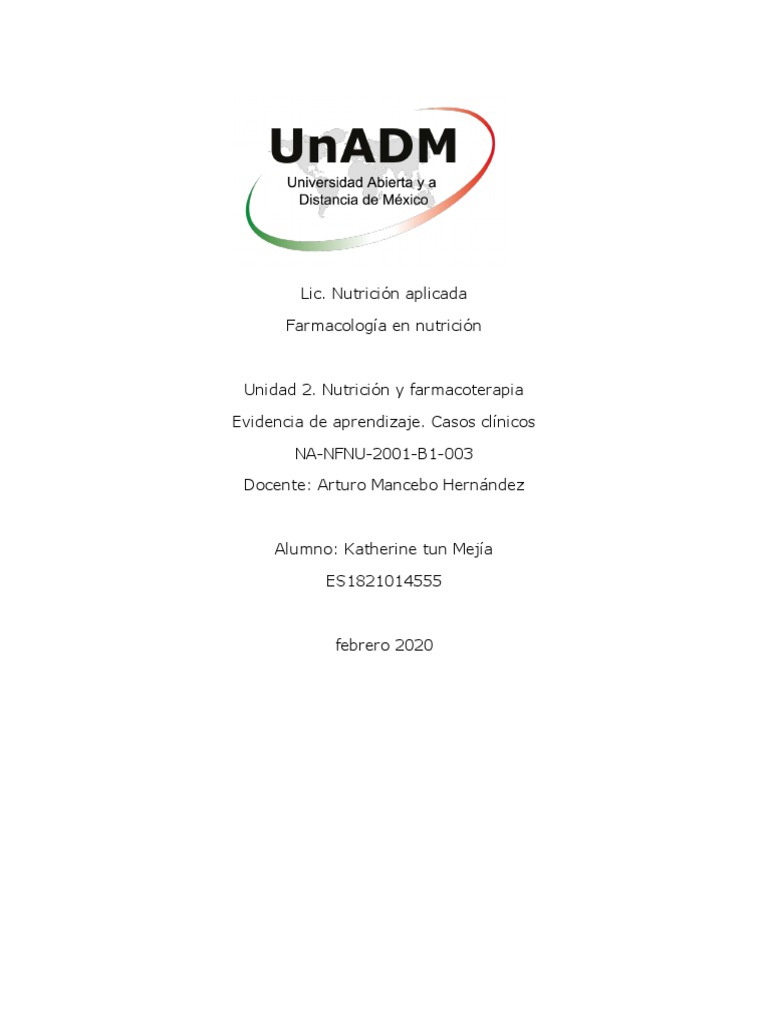 Fnu U2 Ea Katm | PDF | Dieta | Nutrición