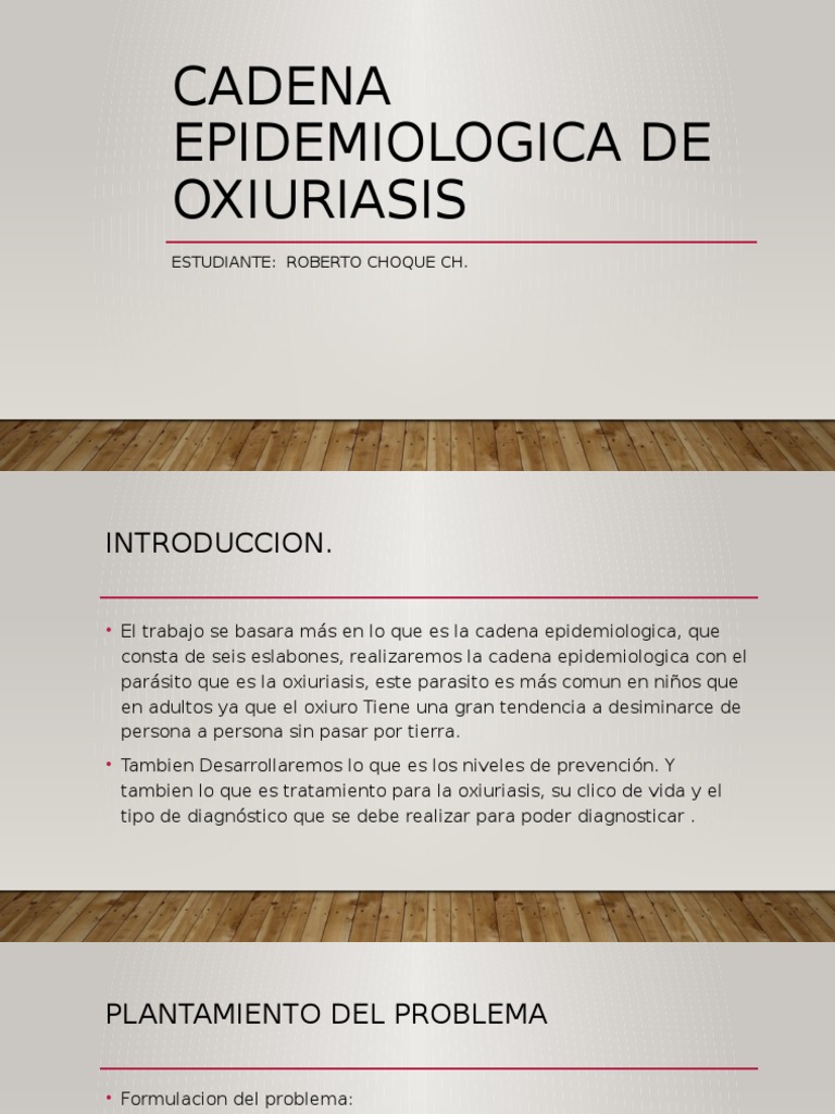 Oxiurias | PDF | Rtt | Inmunología
