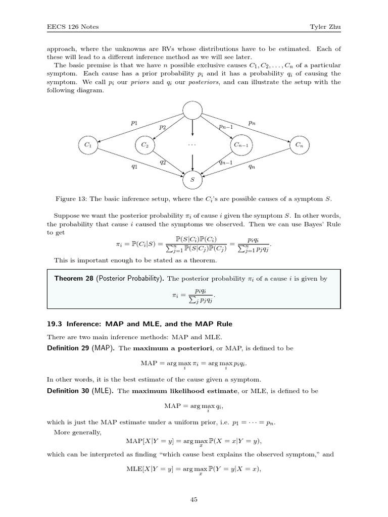 C C C C: 19.3 Inference: MAP and MLE, and The MAP Rule | PDF | Logical ...
