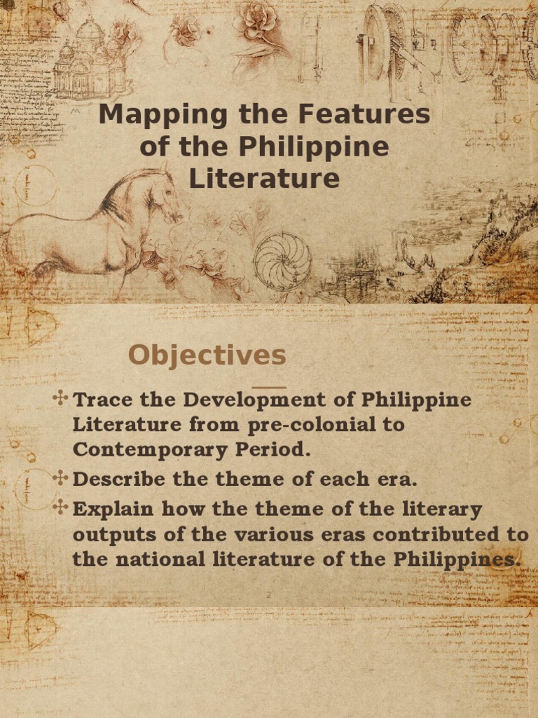Mapping The Features of The Philippine Literature | PDF | Philippines ...