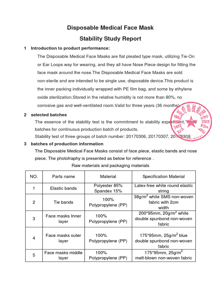 Stability Study Report PDF | PDF | Chemistry | Materials