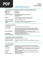 CompAir Fluid Force 2000 Safety Data Sheet | PDF | Dangerous Goods ...