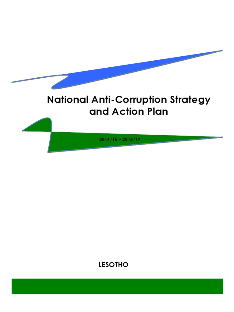 Anti-Corruption Strategy PDF | PDF | Corruption | Swot Analysis