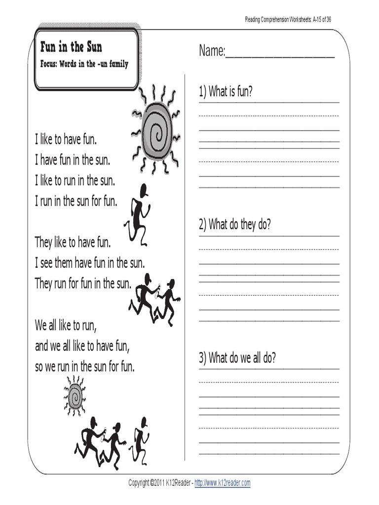 gr1 wk15 Fun in The Sun | PDF | Games & Activities