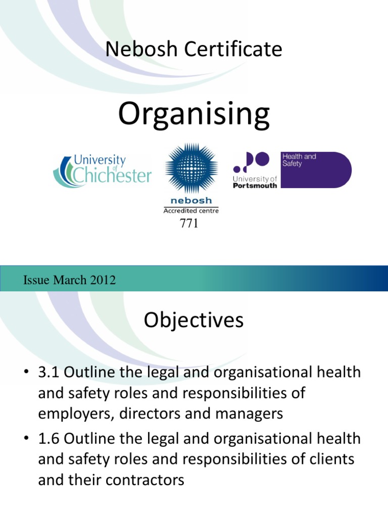 Nebosh Health and Safety Responsibilities PDF | PDF | Occupational ...