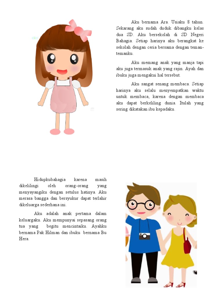 Cerpen Bergambar Untuk Anak SD | PDF