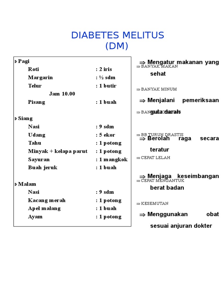 Poster Diabetes Melitus Pdf