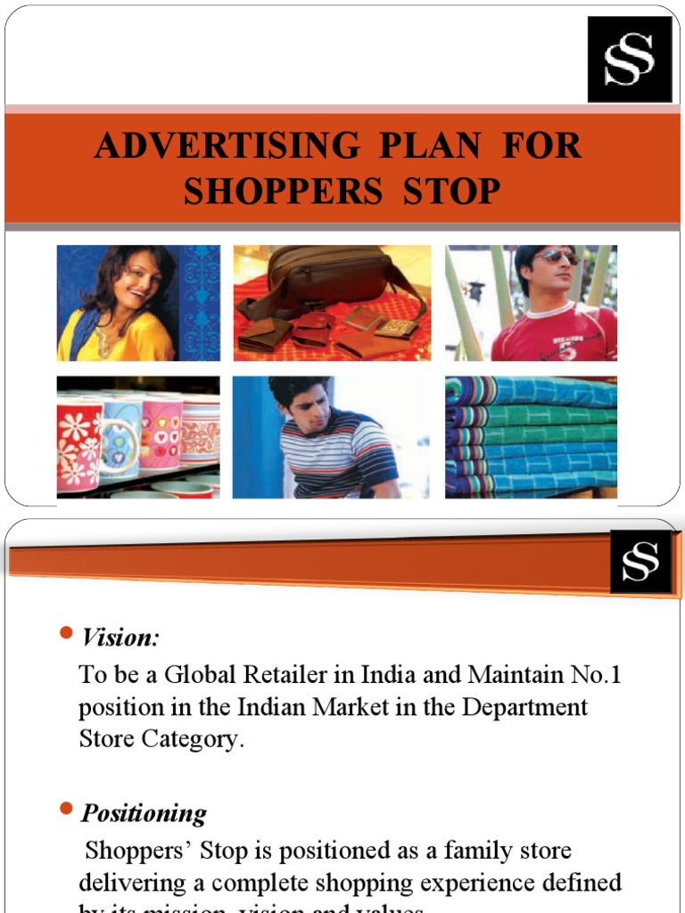 Advertising Plan For Shoppers Stop | PDF | Retail | Brand