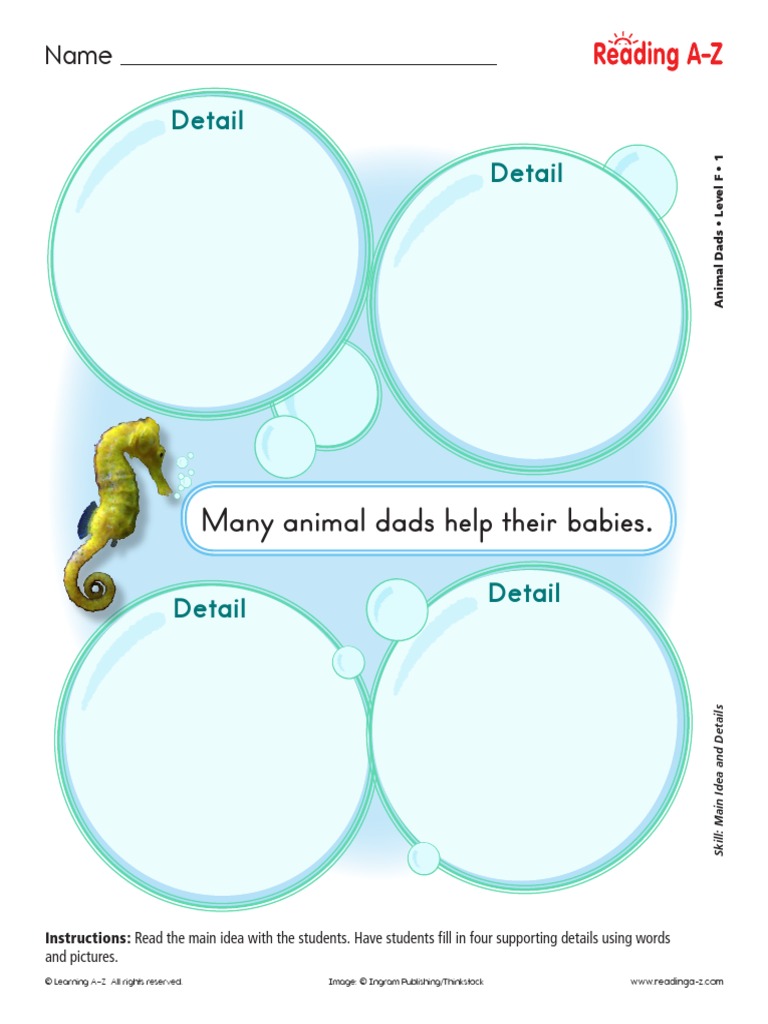 Many Animal Dads Help Their Babies.: Detail Detail | PDF