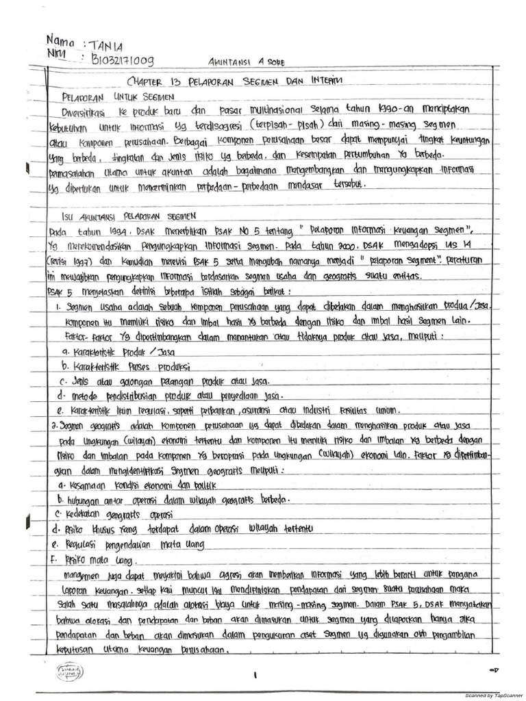 Rangkuman Chapter 13 | PDF