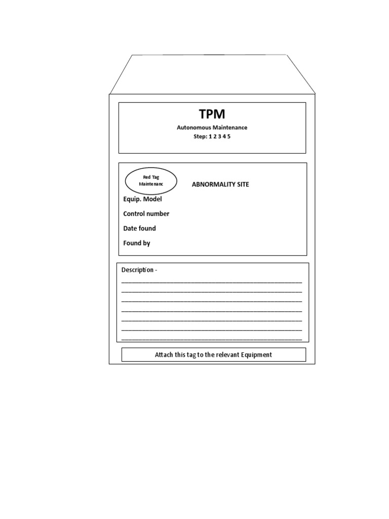 TPM (Red Tag) | PDF