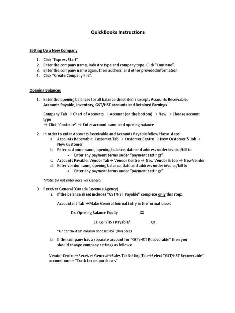 Quickbooks Instructions 2017 | PDF | Payroll Tax | Invoice