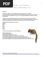 Classification Jeopardy Review | PDF | Scientific Classification | Nature