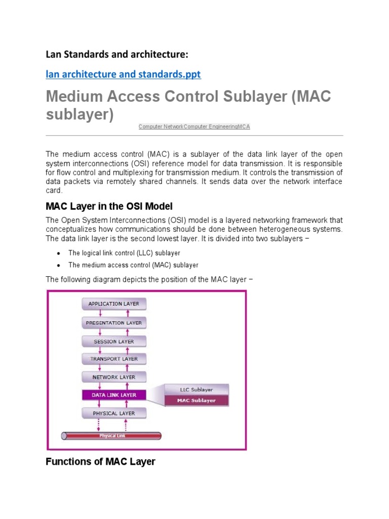 Lan Standards and Architecture | PDF | Wi Max | Wi Fi