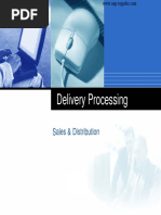 SAP T-Code VL71: Delivery Output Management | PDF