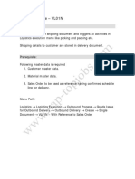 Outbound Delivery Monitor: VL06O Guide | PDF | Finance & Money Management