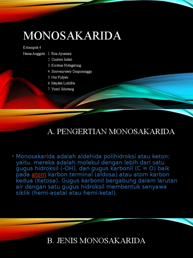 Monosakarida | PDF