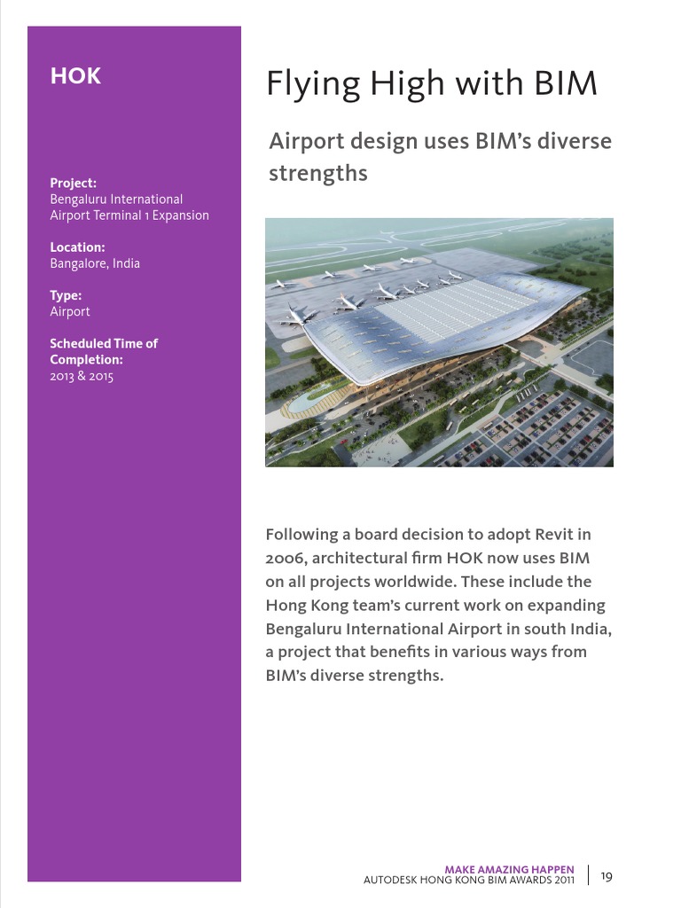 Flying High With BIM: Airport Design Uses BIM's Diverse Strengths | PDF ...