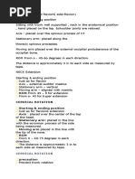 Cervical Spine Goniometry Guide | PDF | Vertebral Column | Vertebra