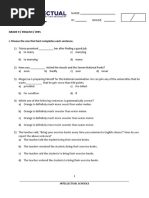 Lexis and Structure Practice Questions | PDF | Teachers | Behavior ...