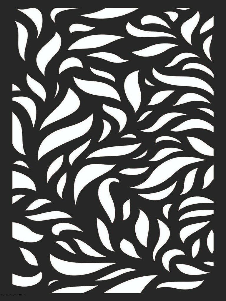 09 - Free DXF Leaf Pattern 09 | PDF