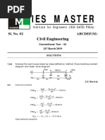 Flexibility Method: Worked Example 6.16 | PDF | Beam (Structure ...