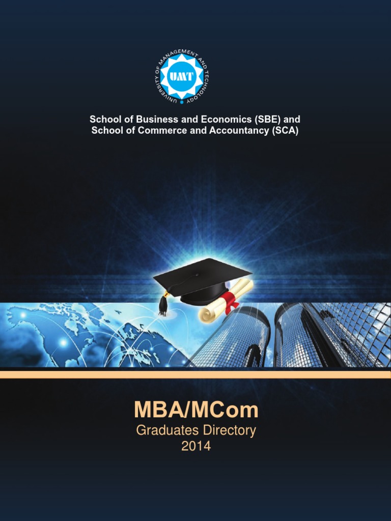 Mba And Mcom Graduates Directory 2014 Pdf Master Of Business
