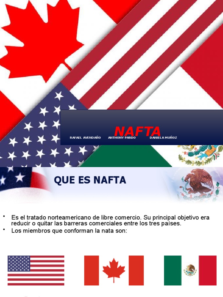 Qué es NAFTA y sus objetivos económicos | PDF | Tratado de Libre ...