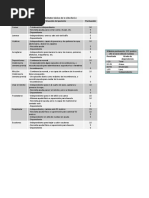 Tabla Escala Barthel Editable | PDF