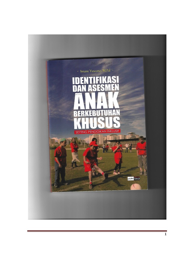 Buku Identifikasi Dan Asesmen | PDF