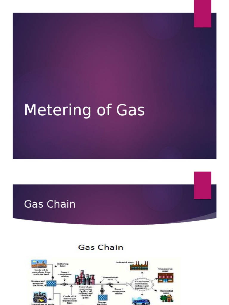 Metering of Gas | PDF | Flow Measurement | Mechanical Engineering