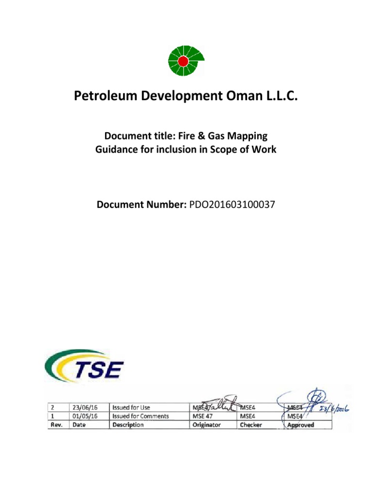 Fire & Gas Mapping for Contractors | PDF | Fires | Pressure