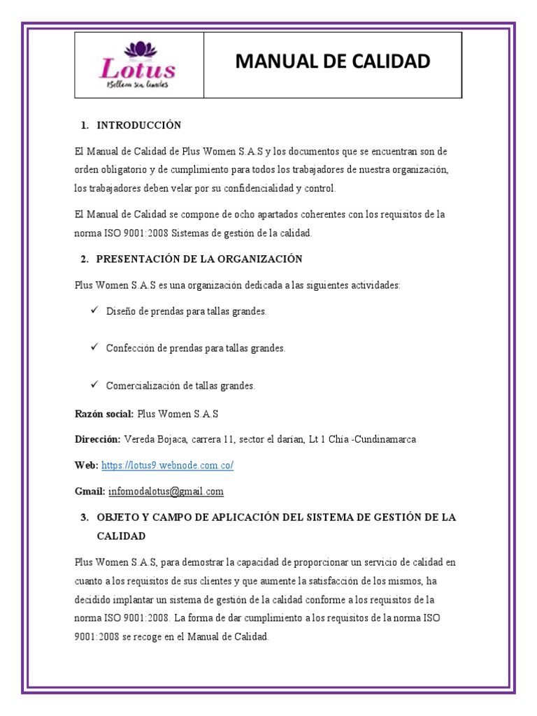 Iso 90001 | PDF | Gestión de la calidad | Calidad (comercial)