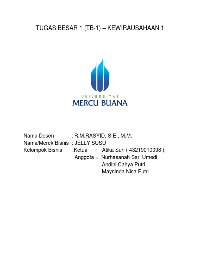 Atika Suri (Tugas Besar 1 Kewirausahaan) | PDF | Memasak, Makanan ...