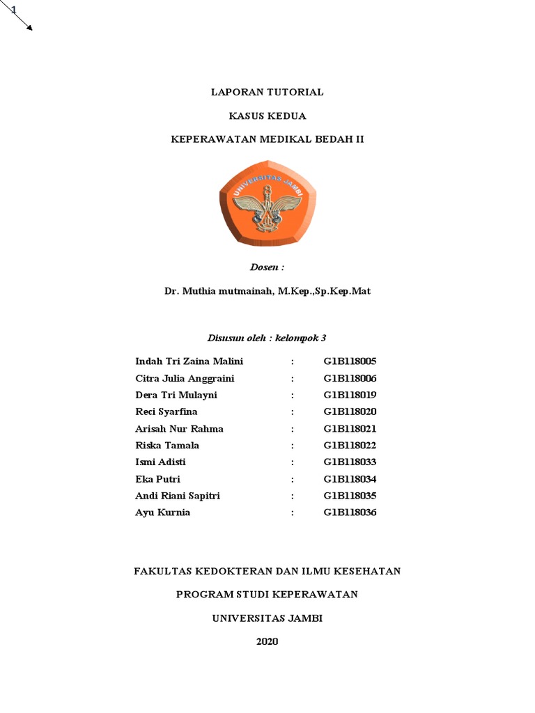 Laporan Tutor Kasus 2 KMB | PDF