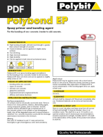 Webertec Bond | PDF | Concrete | Adhesive