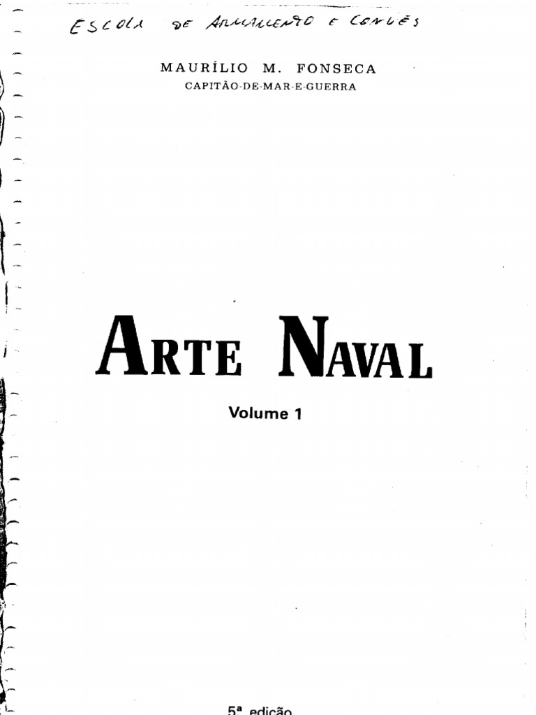 ARTE - NAVAL Vol 1-CMG Maurilio M.fonseca | PDF | História