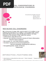 CDHO Factsheet Anemia | PDF | Anemia | Medical Specialties