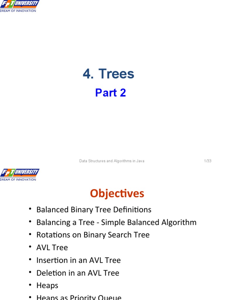 Trees Data Structures And Algorithms In Java 133 Pdf Computer Data Areas Of Computer Science 