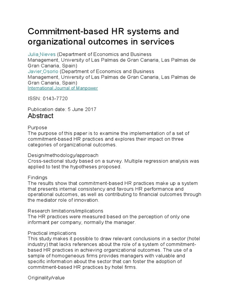 List of Journals HR System | PDF