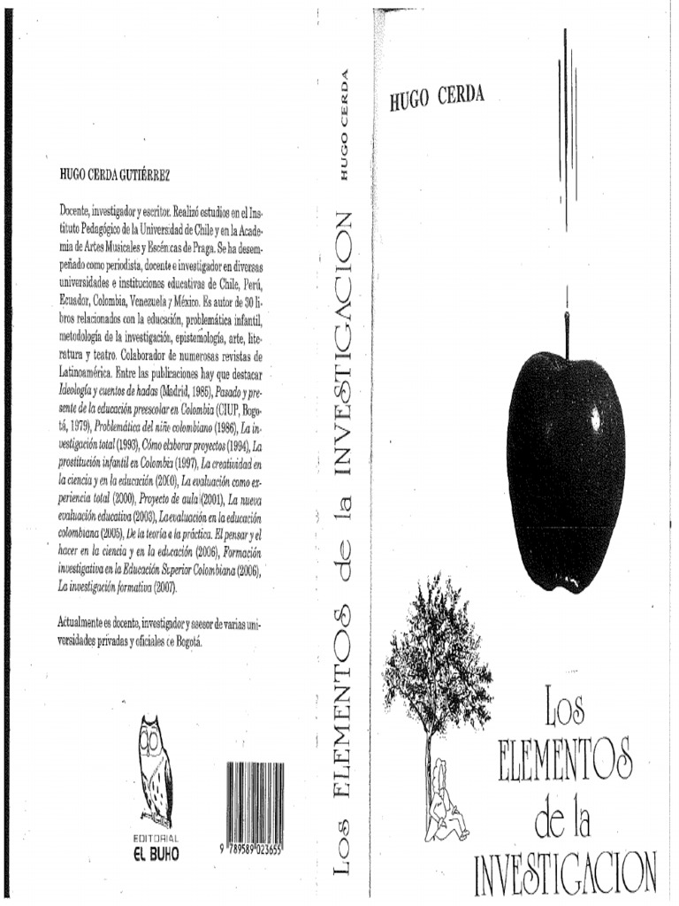 Los Elementos de La Investigacion - Hugo Cerda PDF | PDF