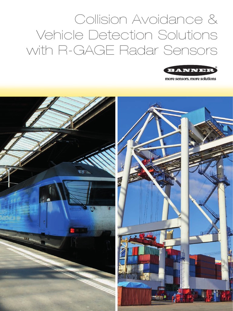 Collision Avoidance & Vehicle Detection Solutions With R-GAGE Radar ...