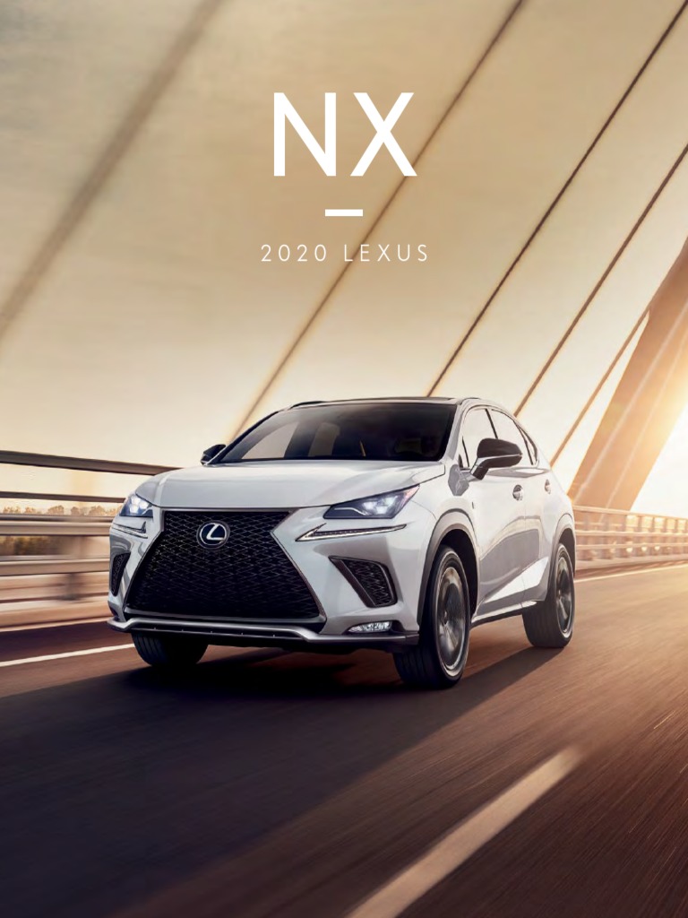 MY20 Lexus NX NXH Brochure PDF | PDF | Lexus | Four Wheel Drive