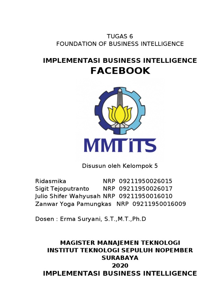 Implementasi Intelijen Bisnis Facebook Point Impact | PDF