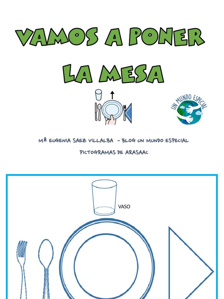 Vamos A Poner La Mesa PDF | PDF | Cocina, comidas y vino