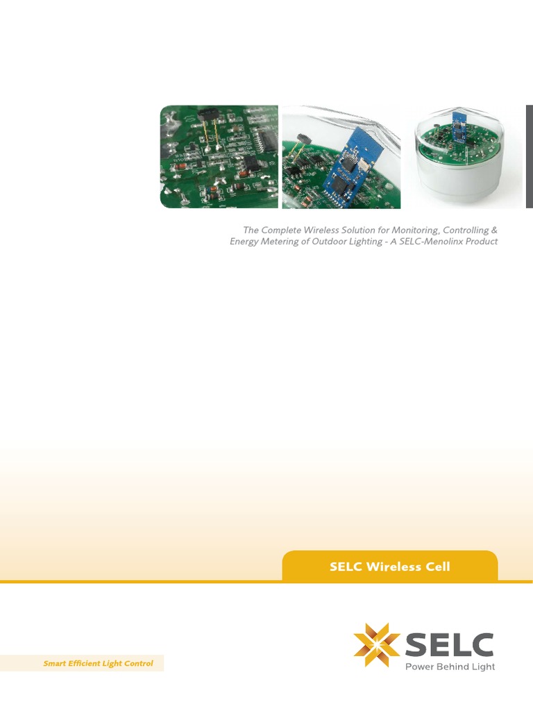 SELC Wireless RF Cell | PDF | Lighting | Computer Network
